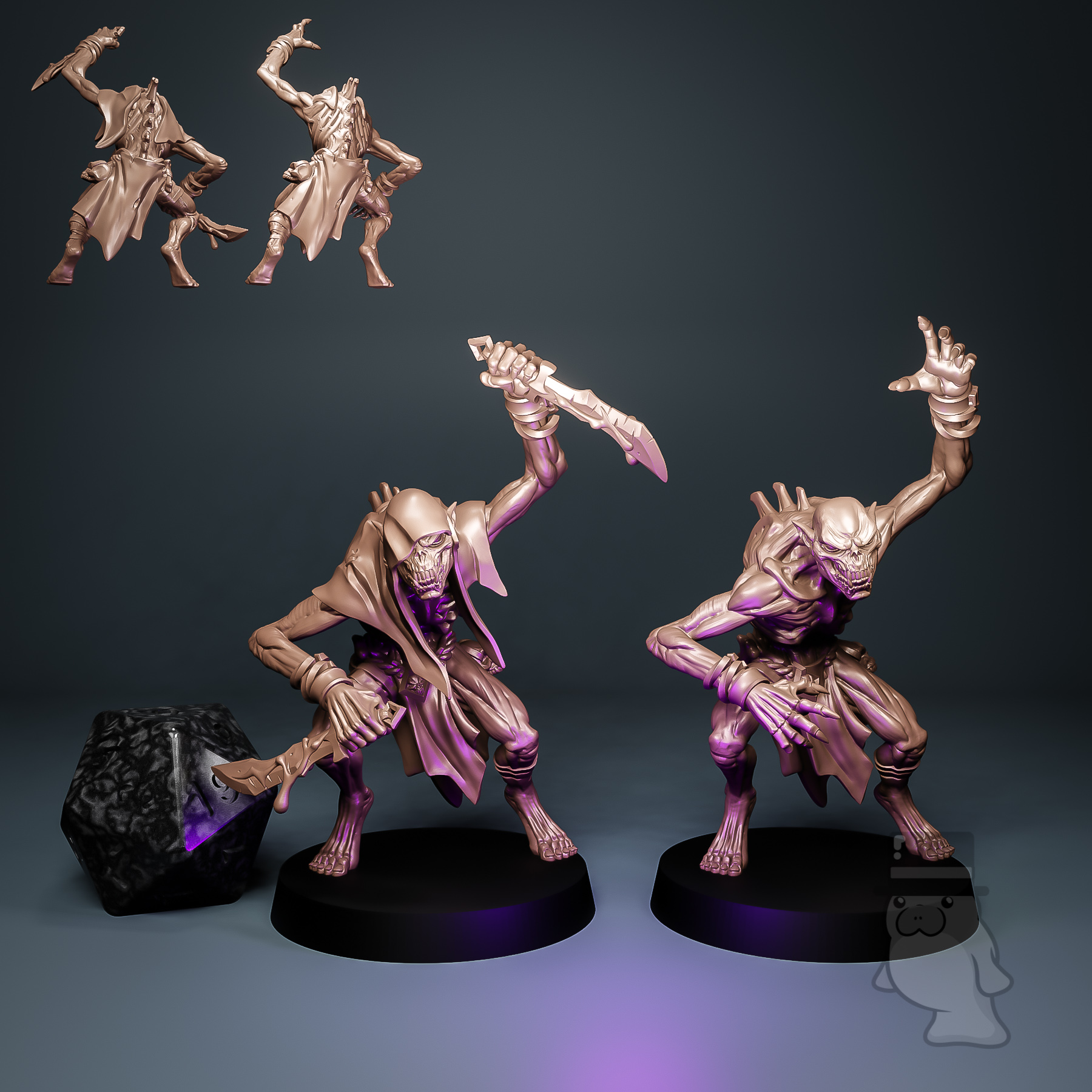 Ghoul D Horrors Of Rodburg Barrows Artisan Guild Mini Manatee